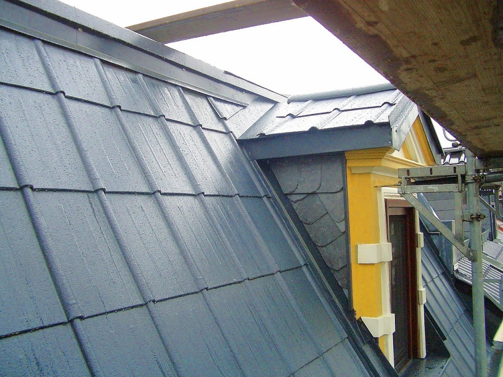 Dacheindeckungen mit Blech